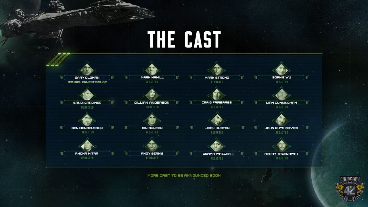 Squadron 42 Cast Revealed At CitizenCon