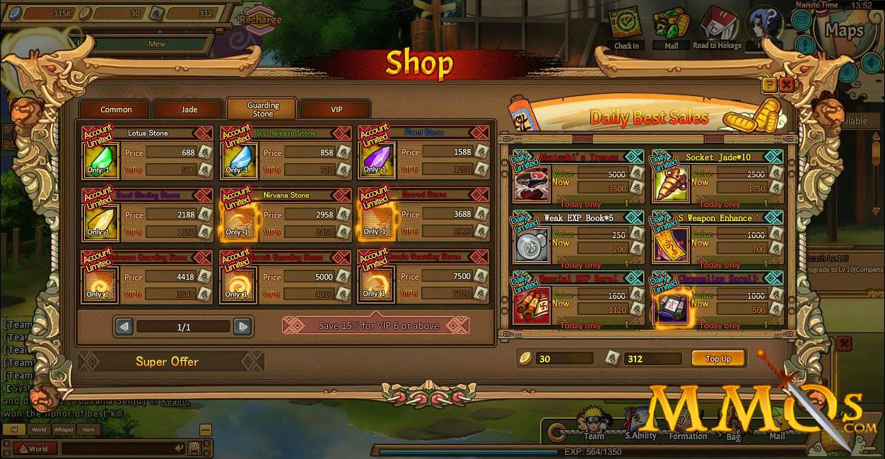 Unlimited Ninja Naruto Game Review - MMOs.com
