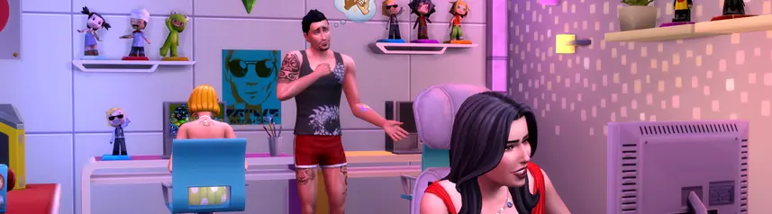 Sims 4 Gaming Room The Sims Resource The Perfect Night Gamer Girl