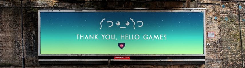 No Man’s Sky Community Runs Funding Campaign For ‘Thank You’ Billboard ...